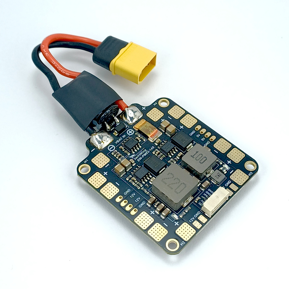 SwiftWing PM03-14S | 120A Power Module & PDB for ArduPilot & PX4